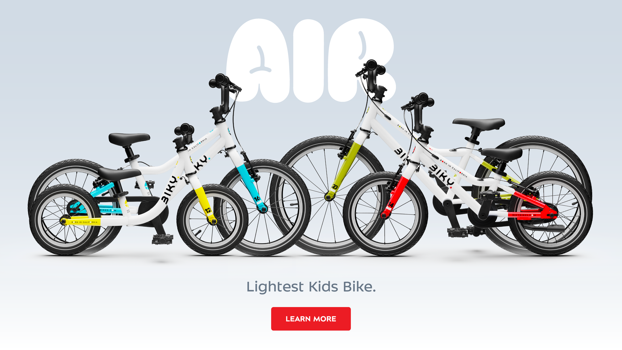 BIKY™ - lightest, easy-to-ride and easy-to-carry kids bikes on market!