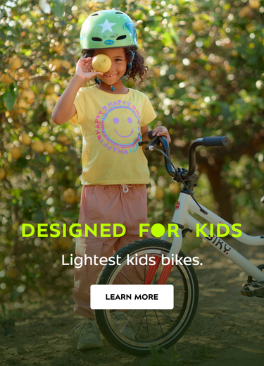 BIKY™ - lightest, easy-to-ride and easy-to-carry kids bikes on market!
