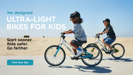 BIKY™ - lightest, easy-to-ride and easy-to-carry kids bikes on market!
